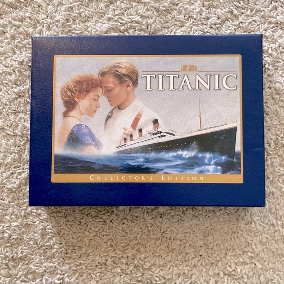 Paramount | Media | Titanic Collectors Edition Vhs Set | Poshmark